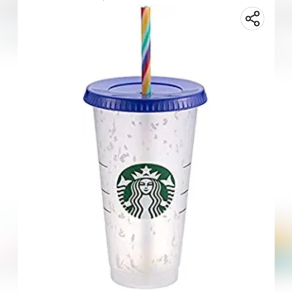 Starbucks | Dining | Starbucks Color Changing Confetti Cold Cup Pride ...